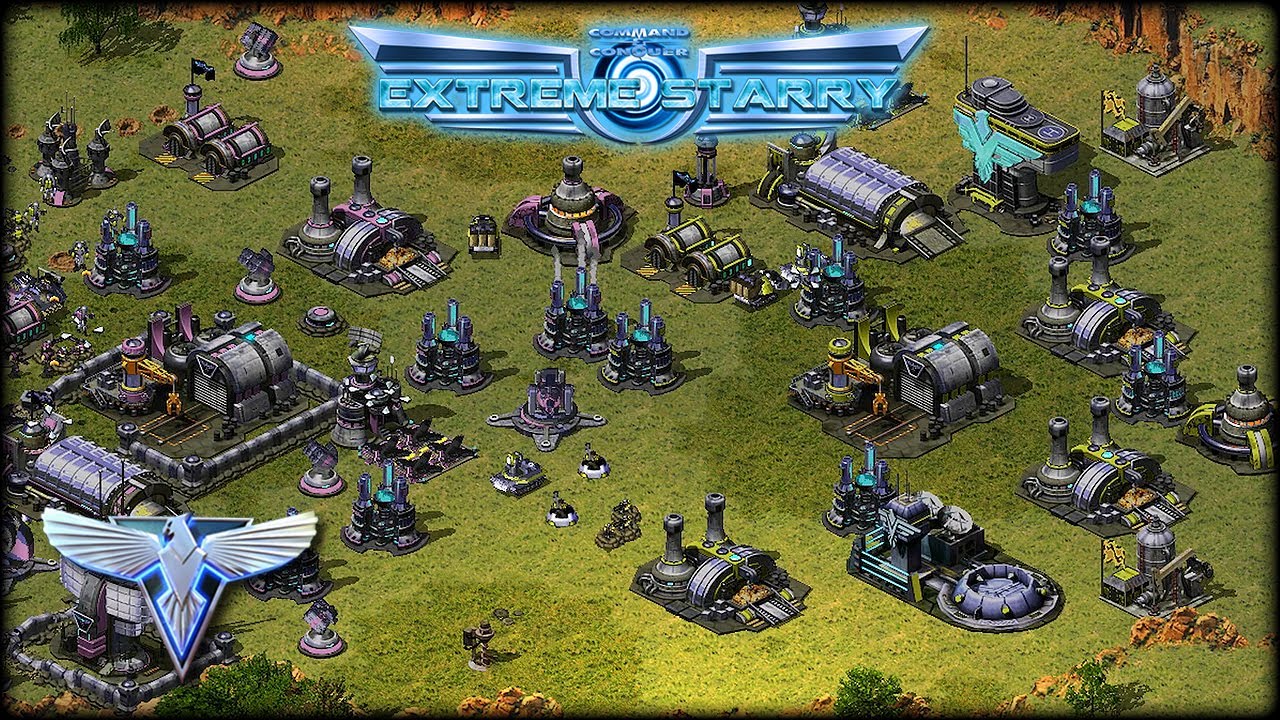 C&C Red Alert 2 - Extreme Starry Mod // Allied Faction Gameplay - YouTube