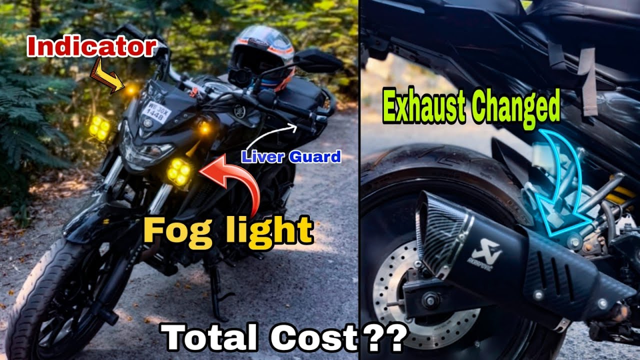 Yamaha fz 250 fully modified!! Best Modification😮 || SM vlogs - YouTube