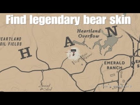 LOST LEGENDARY BEAR PELT find it here Red Dead Redemption 2 - YouTube
