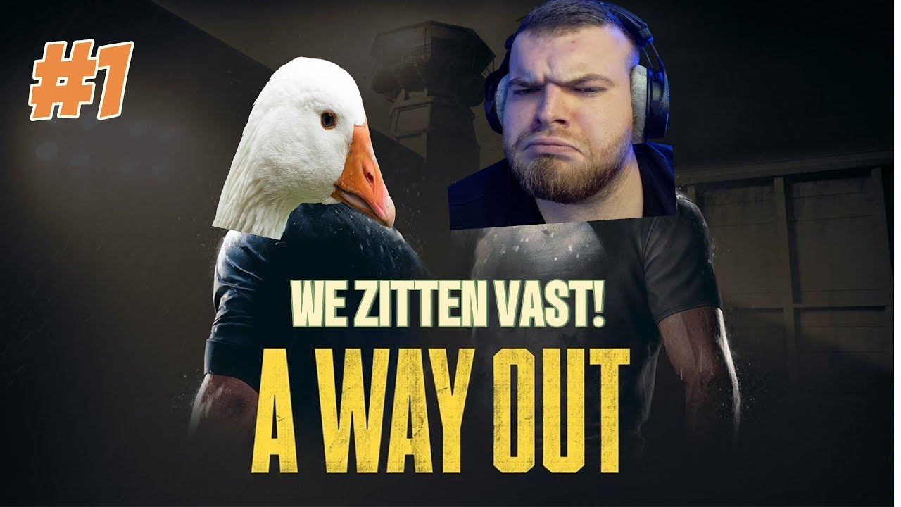 [ZITTEN GOOSE EN IK GEVANGEN?][ A WAY OUT] - YouTube