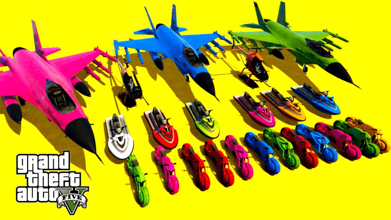 GTA V Epic New Stunt Race For Car Racing Challenge By Trevor - YouTube