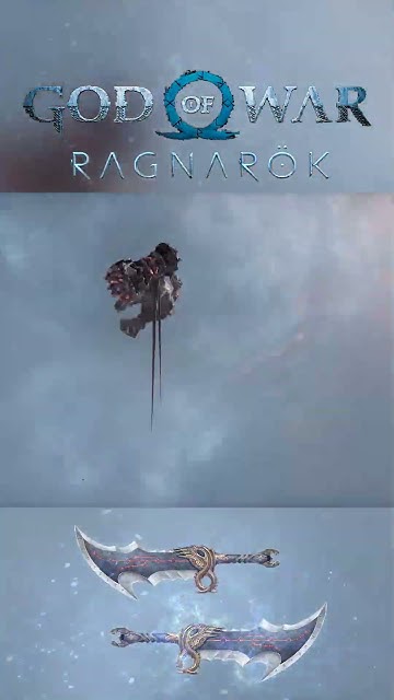 Кратос меняет мечи хаоса на клинки Афины в God of war 2018 - YouTube