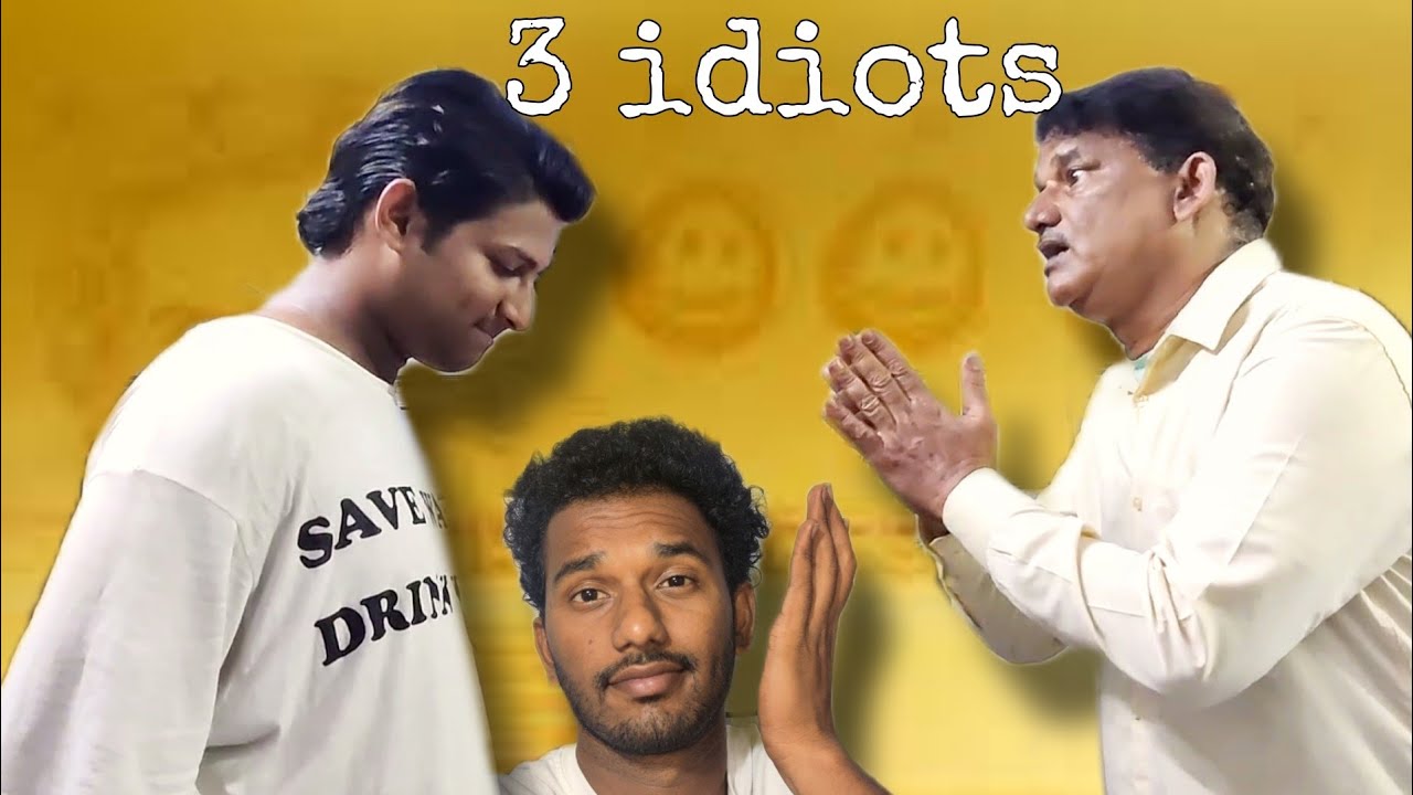 FAMILY RECREATED 3 idiots scene || FARHAN FATHER SCENE || @soSahil ...
