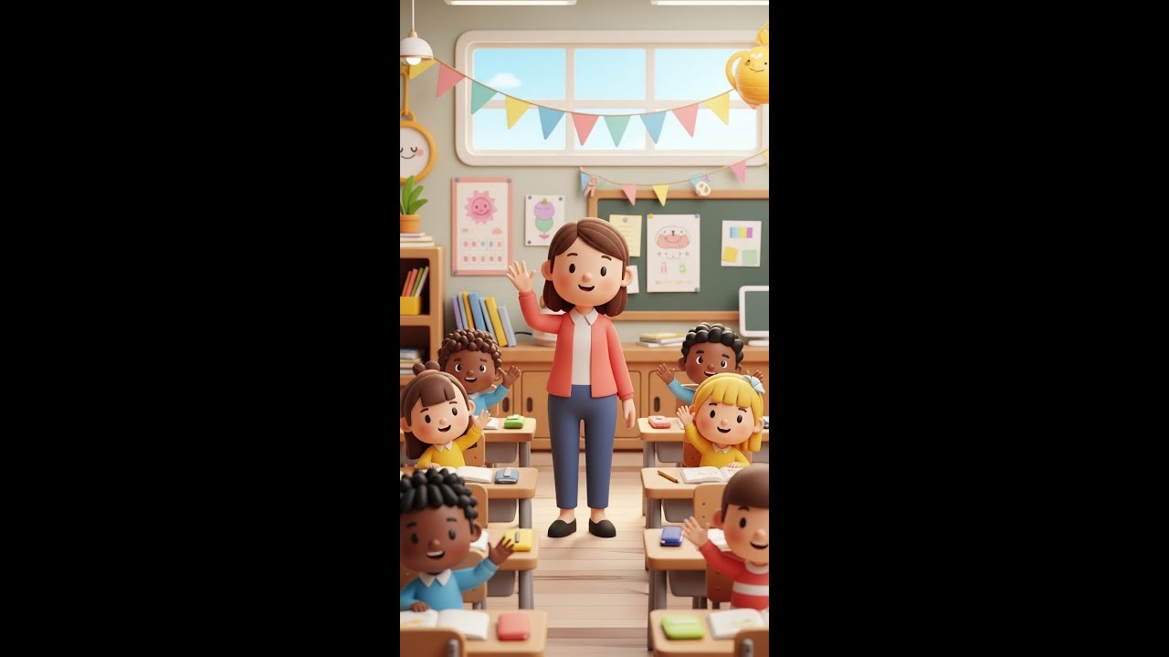 👉 Hello Children 👋 | Fun Learning Song with Teacher | Kids Singing ...