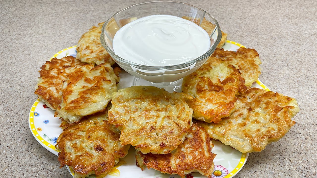 Simply grate 4 potatoes, add 1 egg. Delicious recipe for easy potato ...