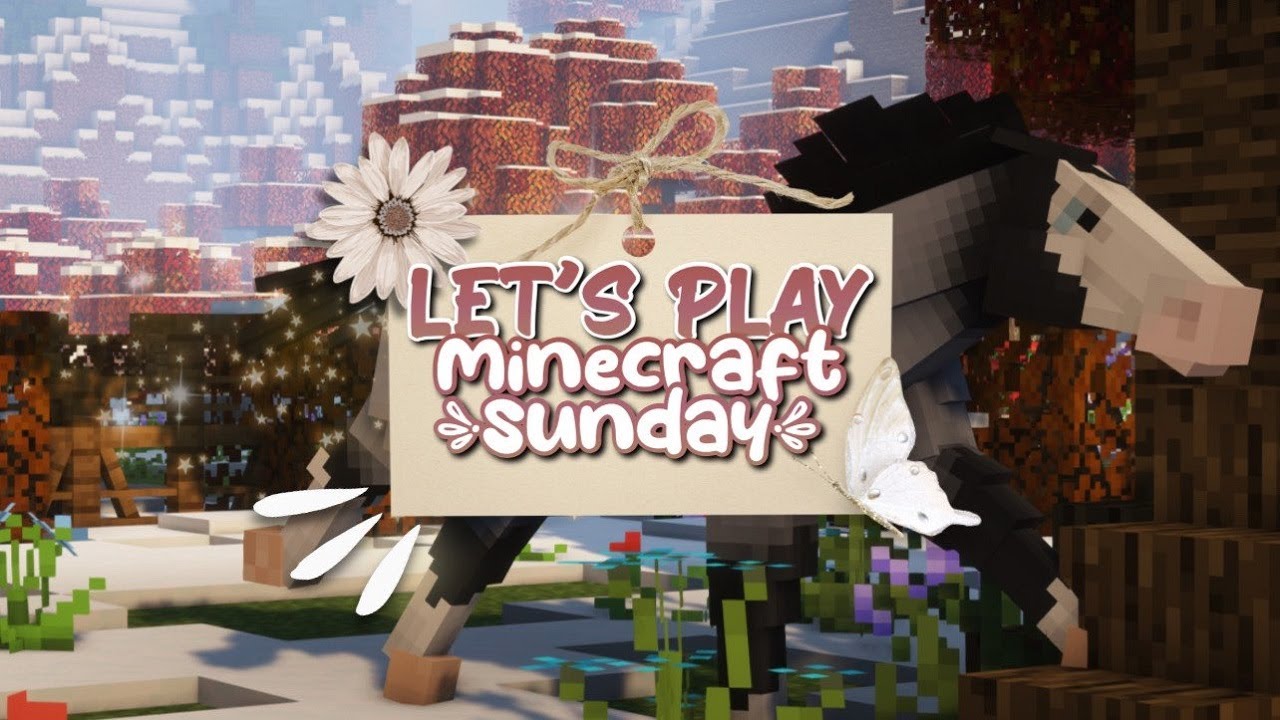 LET'S PLAY: Minecraft Sunday 🔴 Come chill & chat!~ - YouTube
