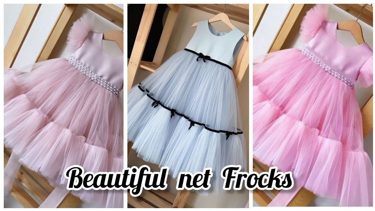 Beautiful Barbie Frock designs For baby girls| Baby Doll barbie frock ...