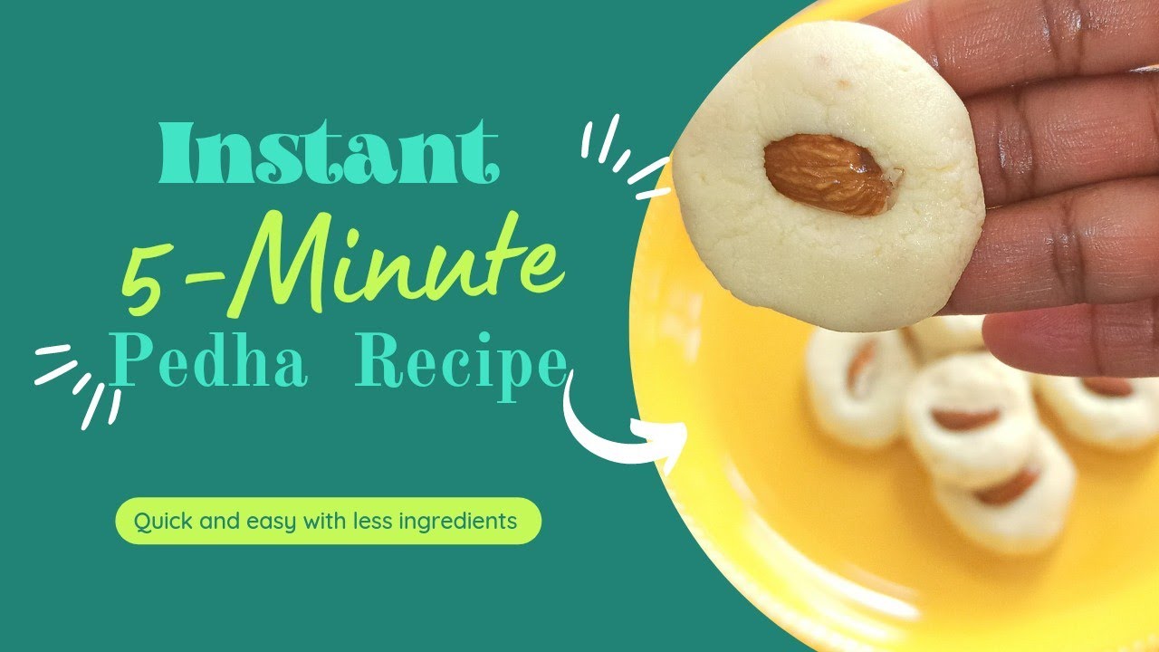 Instant Pedha Recipe| Indian Sweet Recipe | Milk powder Pedha| പാ ...