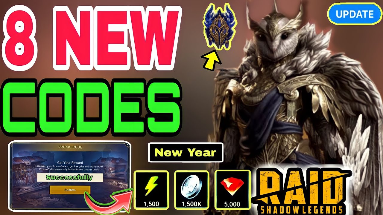 NEW 💫 Raid shadow legends promo code - Promo code raid shadow legends ...