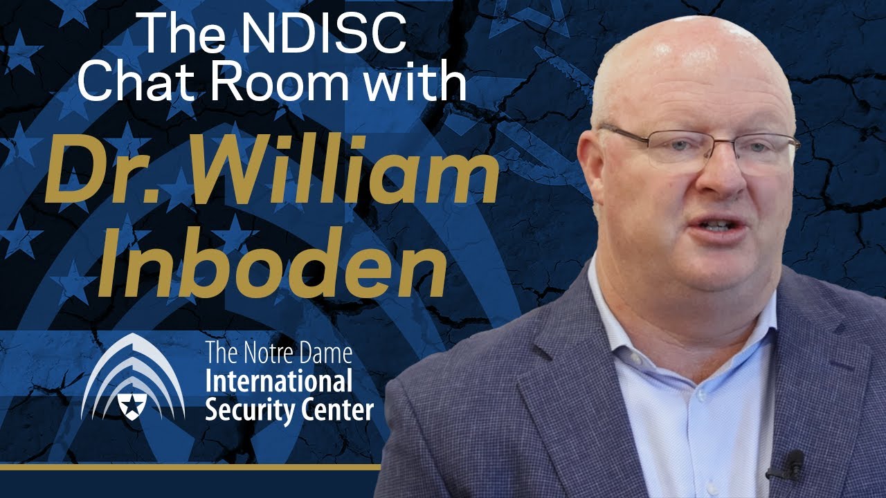 Will Inboden | NDISC Chat Room | NDISC Seminar Series Preview - YouTube