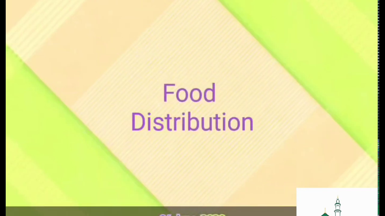 Food Distribution 04 June 2020 - YouTube