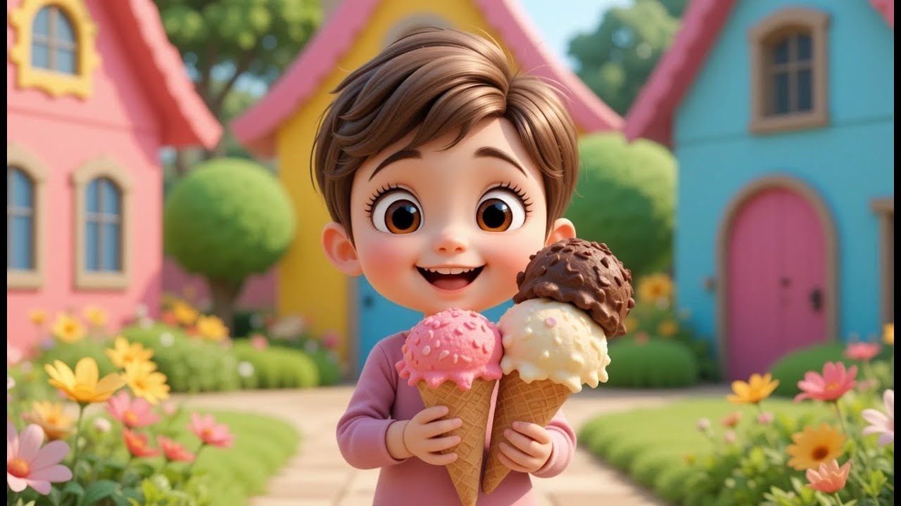 If You Like Ice Cream, Clap Twice! Rhyme Song | Popular Nursery Rhyme ...