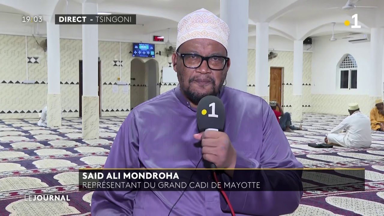 Mondroha Said Ali, chargé d'étude et de recherche au conseil cadial était l'invité du journal ...