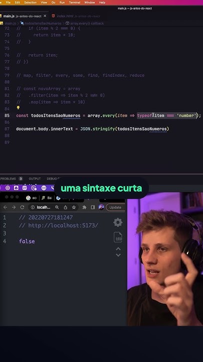 Every & Some - Arrays no JavaScript - YouTube
