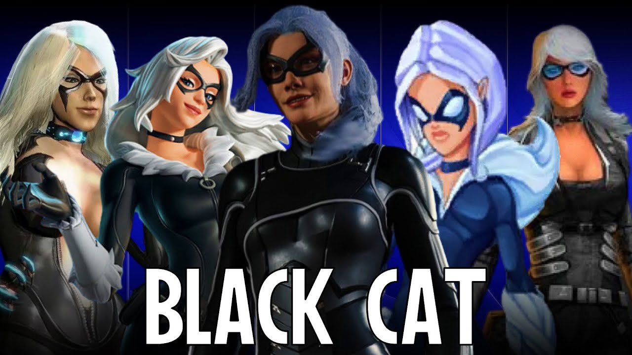 Spider-Man BLACK CAT Evolution 2000-2025 | GameStellar - YouTube