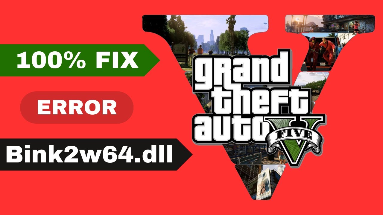 Bink2w64.dll not working in GTA5 **FIXED 100% Working - YouTube