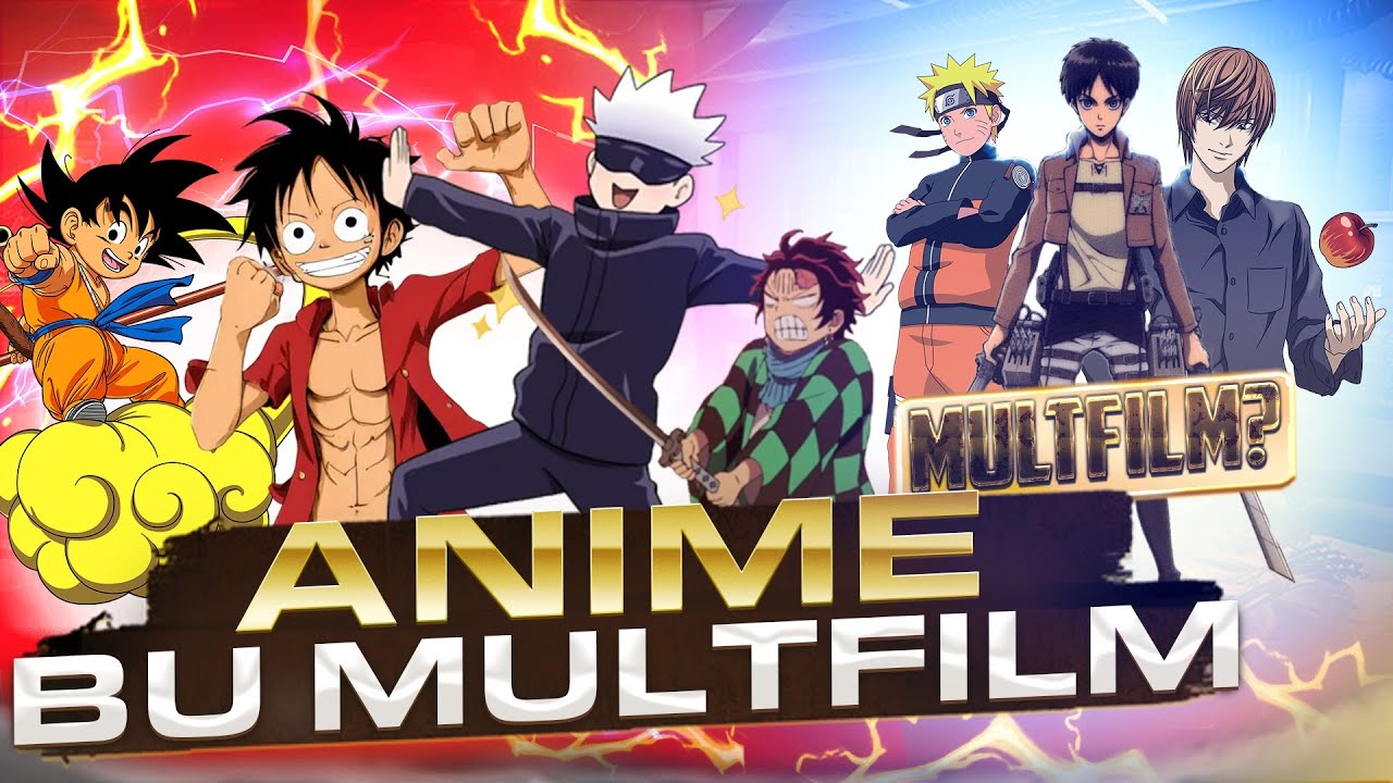 📍 Anime bu Multfilmmi? Anime o'zi nima? Nimaga uni multfilm deyishadi ...