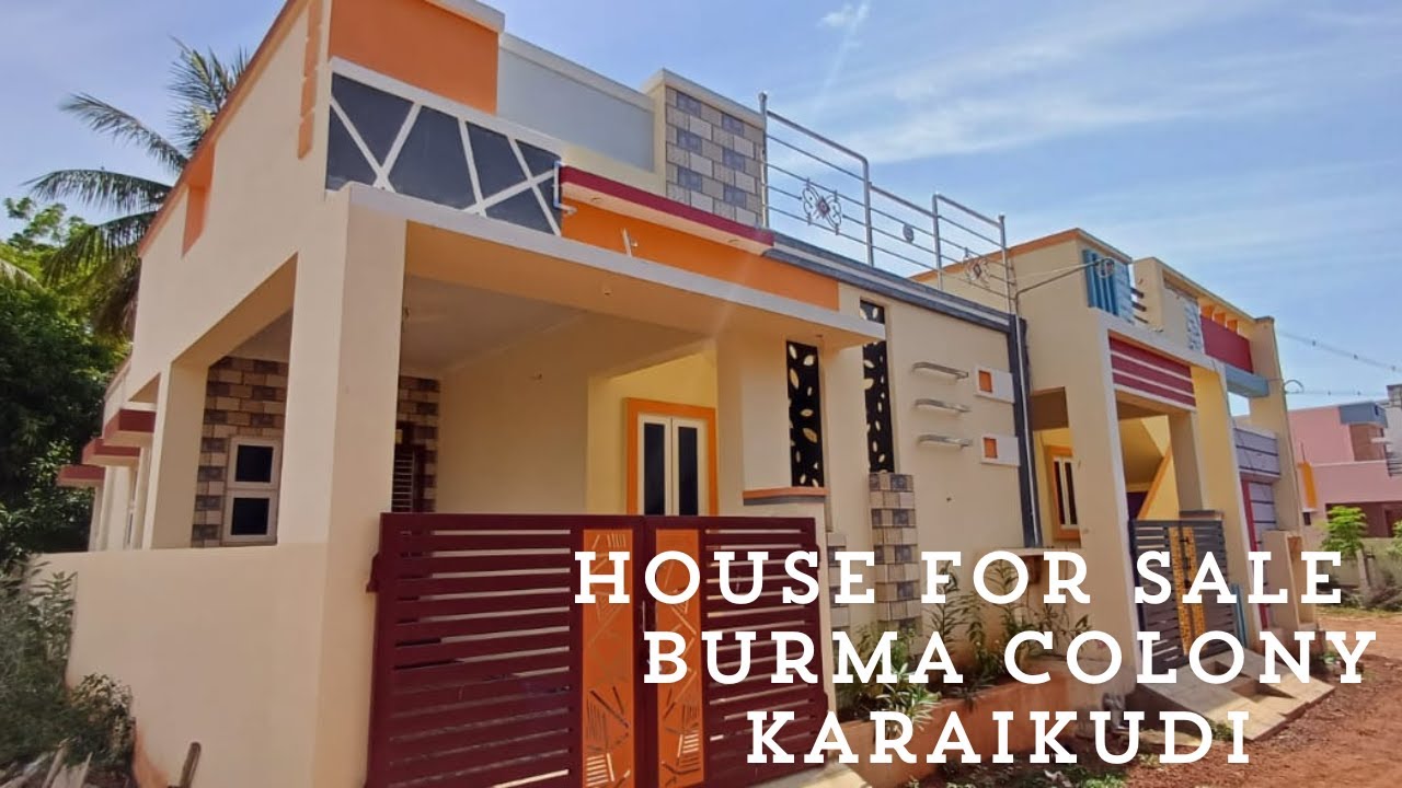 Full Video House for sale Burma Colony ,kuraikudi, 2bhk , 3.10cent ...
