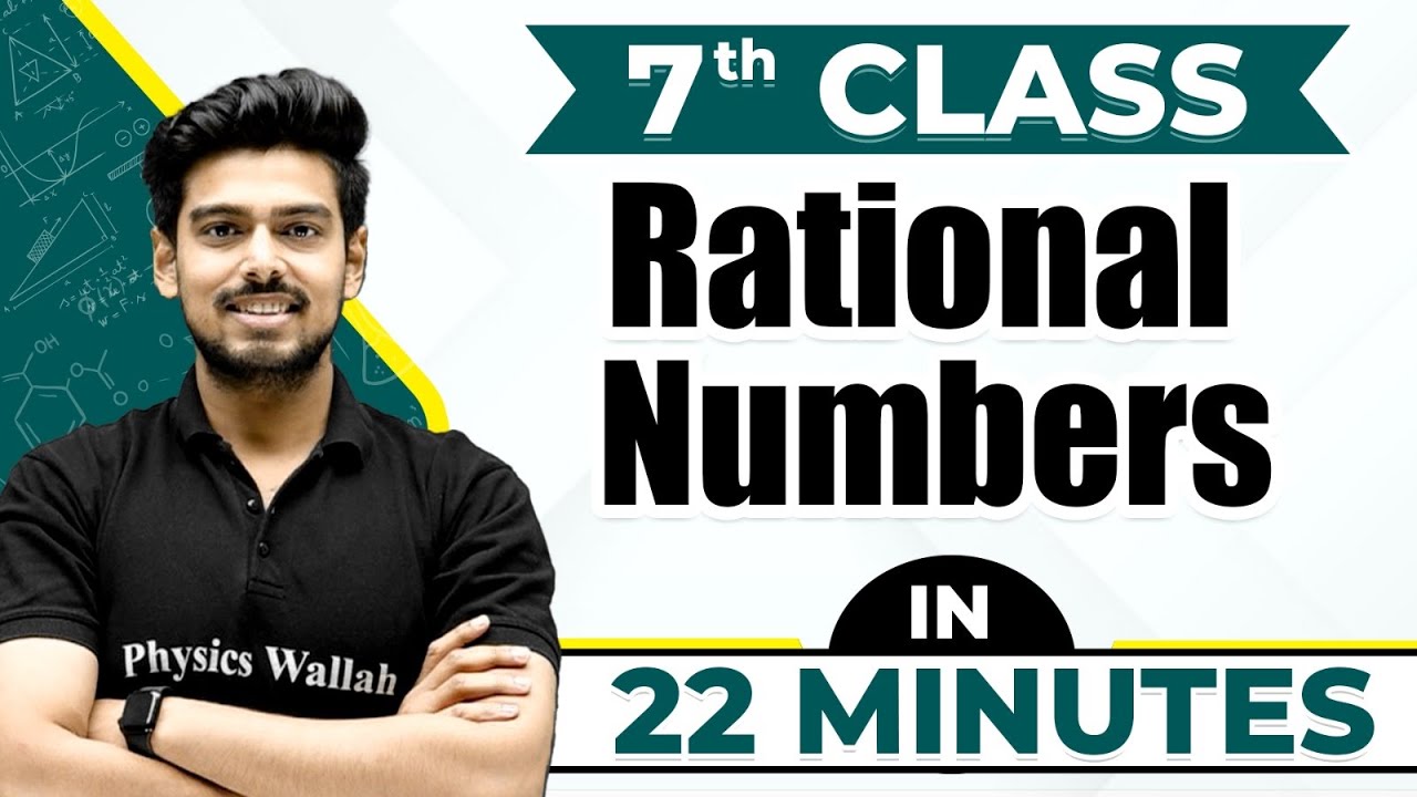 Rational Numbers in One Shot | Cheat Sheet For Class 7th - YouTube
