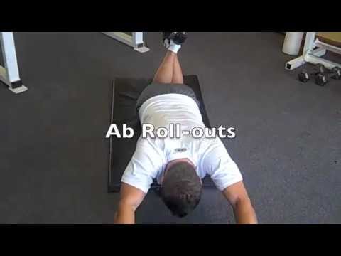 Core Exercises for Men: Ab Roll-outs Core Exercise For Men - YouTube