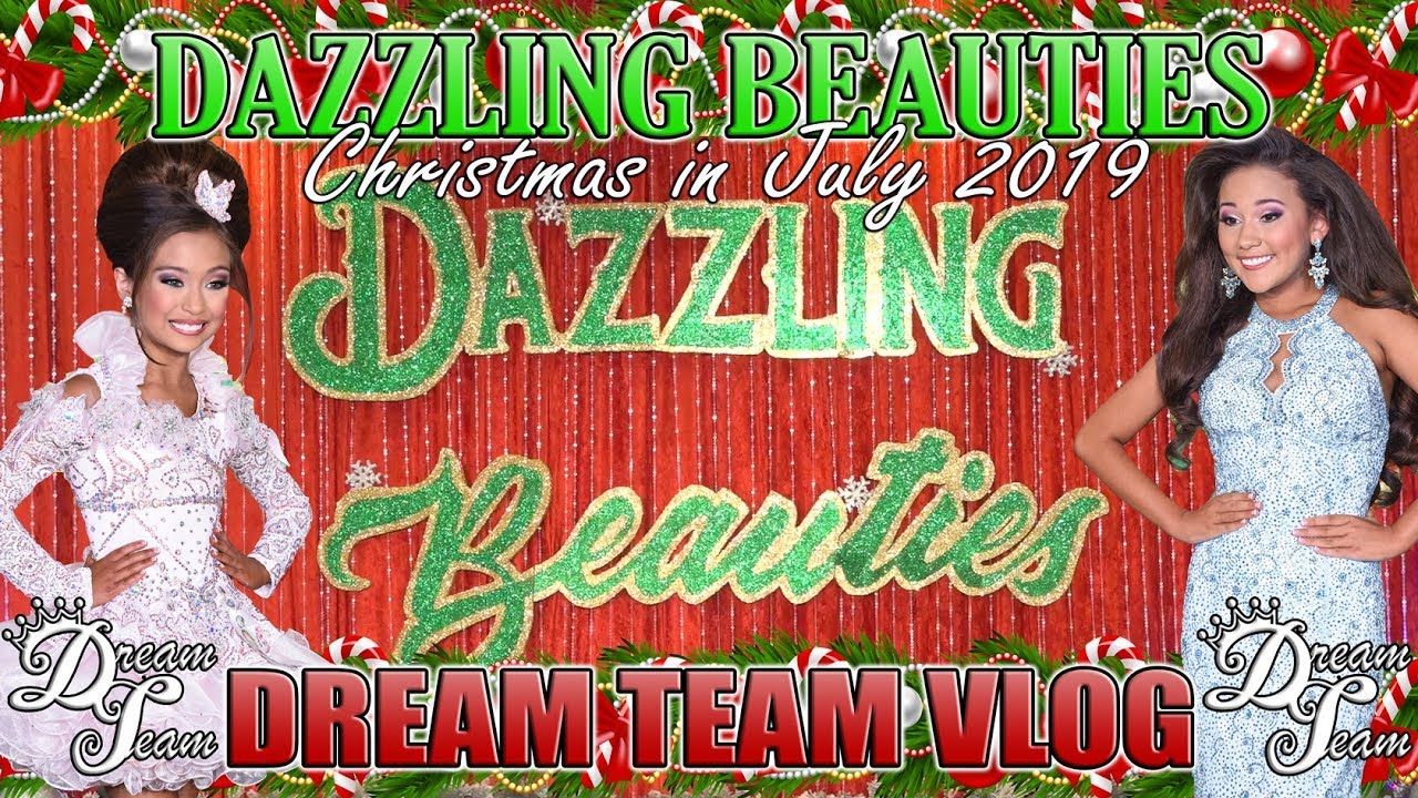 DREAM TEAM - DAZZLING BEAUTIES 2019 - GLITZ PAGEANT VLOG - YouTube