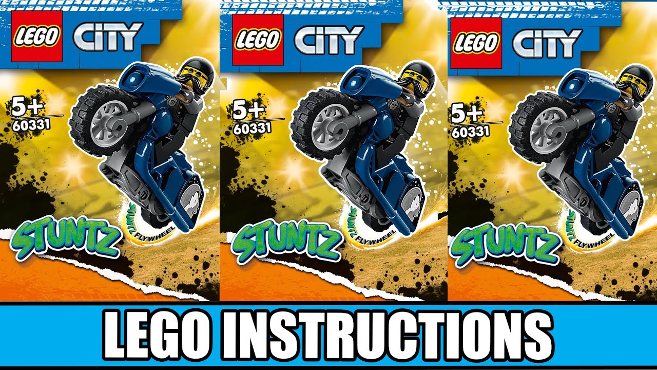 LEGO Instructions | City | 60331 | Touring Stunt Bike - YouTube