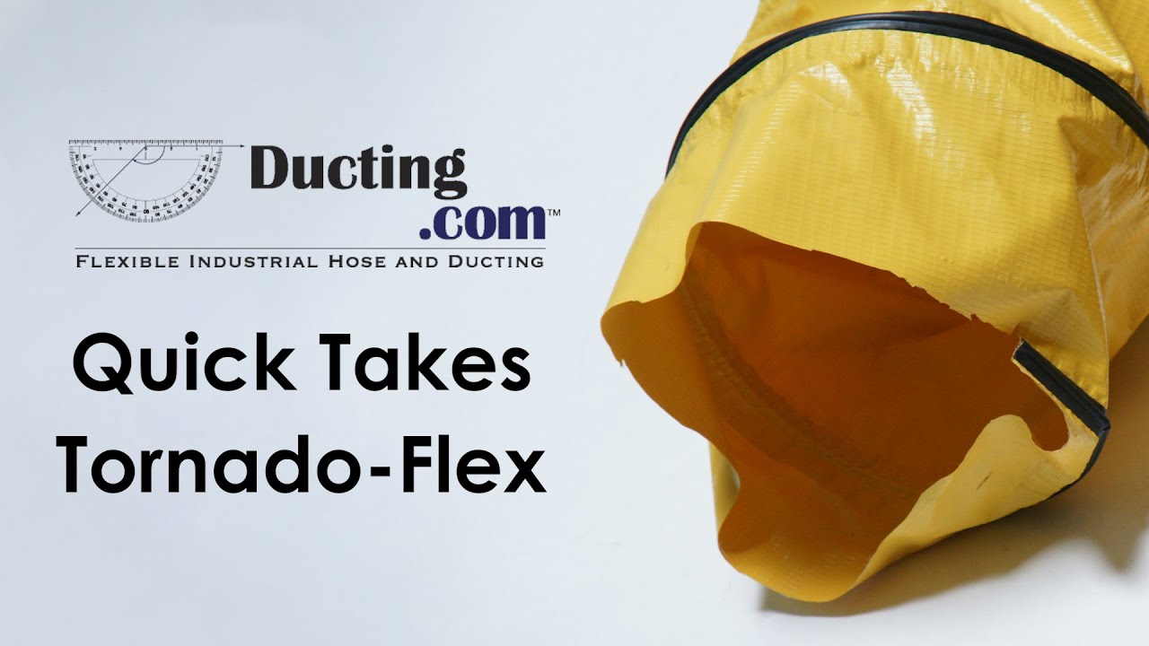 Quick Take: Tornado Flex Flexible Air Ducting - YouTube