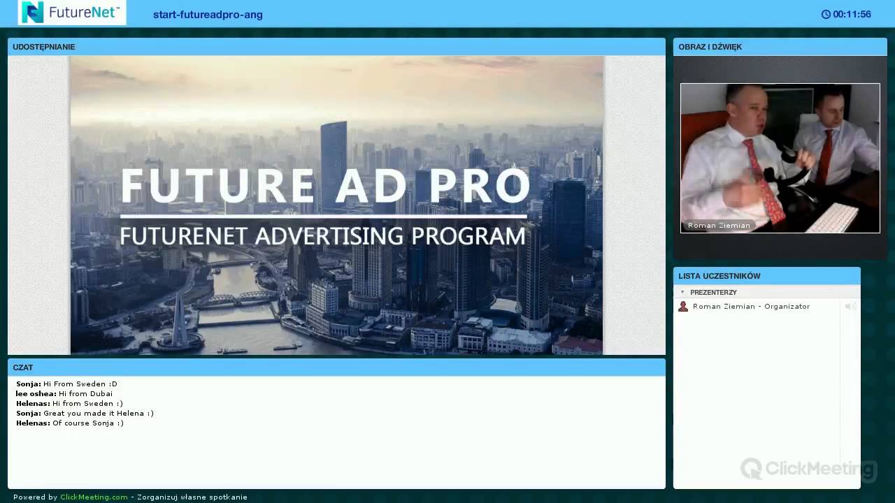 FutureNet/FutureAd Pro Company Launch Webinar 8th April 2016 - YouTube