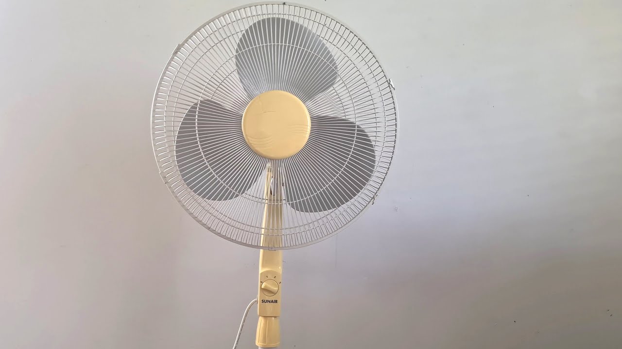 2000 Sunair 48cm Dial Stand Fan Test - YouTube