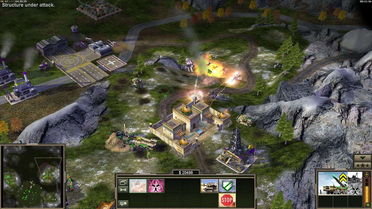 [C&C Generals] 1vs1 Brutal Armies - Random vs Random | Alpine Assault ...