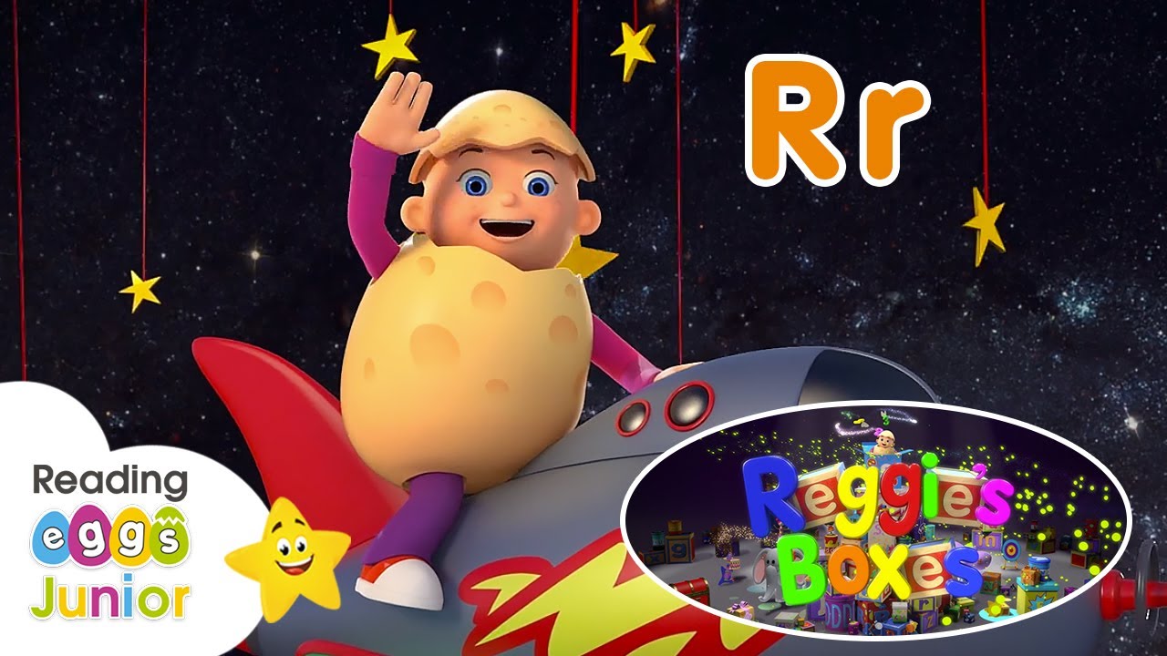 Learn Letter R 🔤 Reggie’s Boxes 🎁 Learning Letters - YouTube