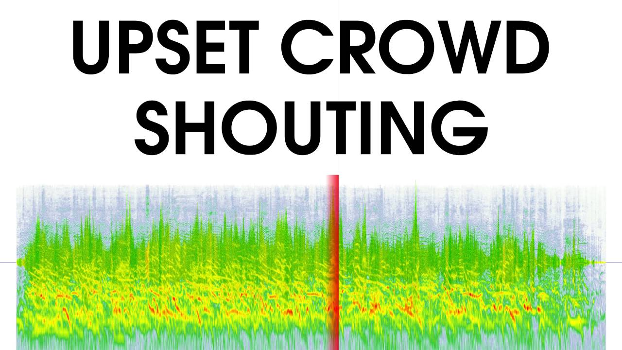 Upset Crowd Shouting Sound Effect - YouTube