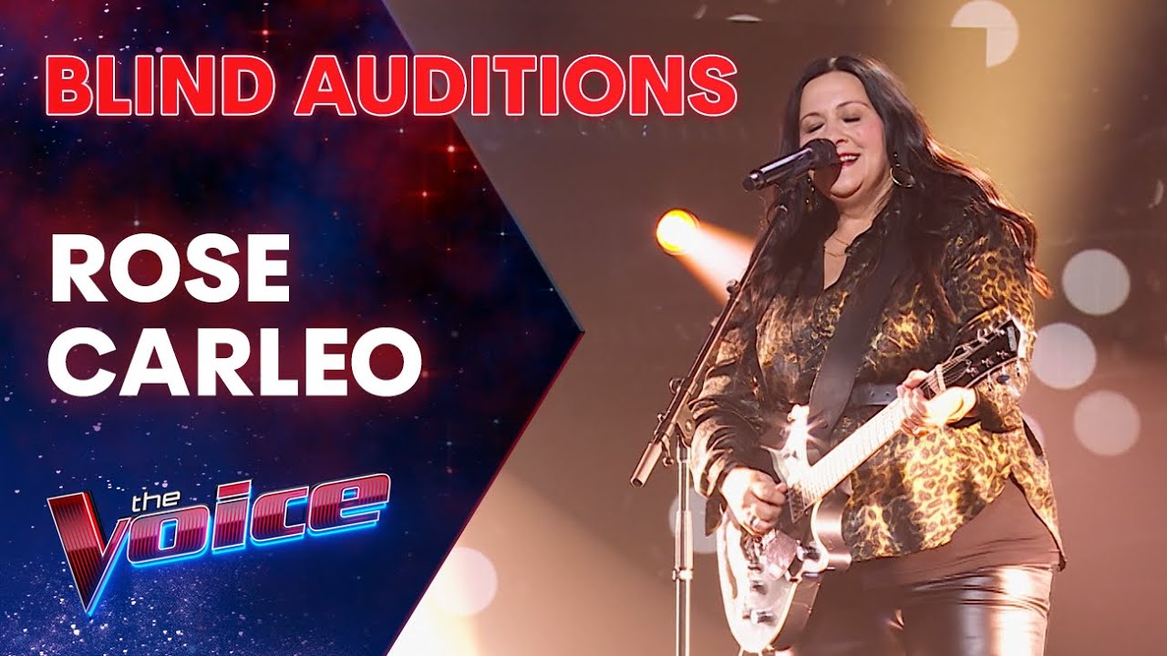 Rose Carleo Brings The 'Rock & Roll' | Blind Auditions 2025 | The Voice ...