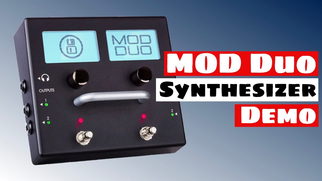 MOD DUO As A Virtual Analog Synthesizer | SYNTH ANATOMY - YouTube
