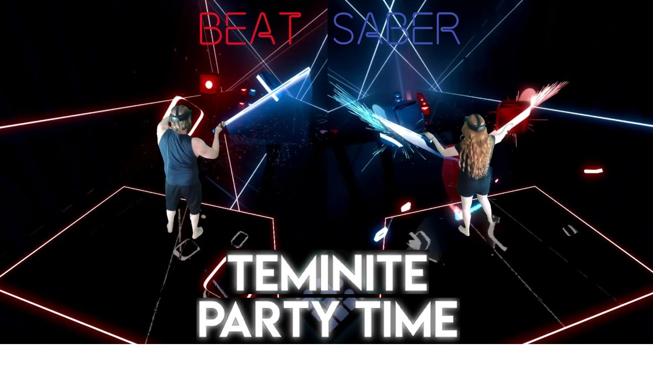 Beat Saber | Party Time - Teminite (Expert – Mixed Reality) - YouTube Music
