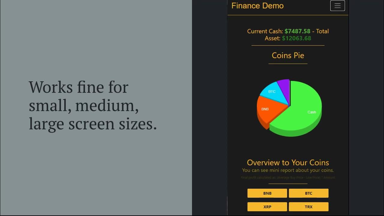 CoinsDemo - CS50X 2021 Final Project - YouTube