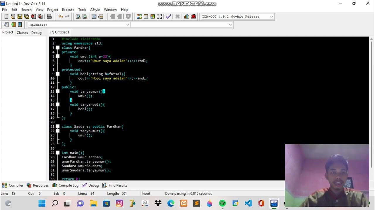 Member Function & Function Overriding - YouTube