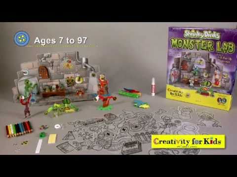 Shrink Fun Monster Lab - YouTube