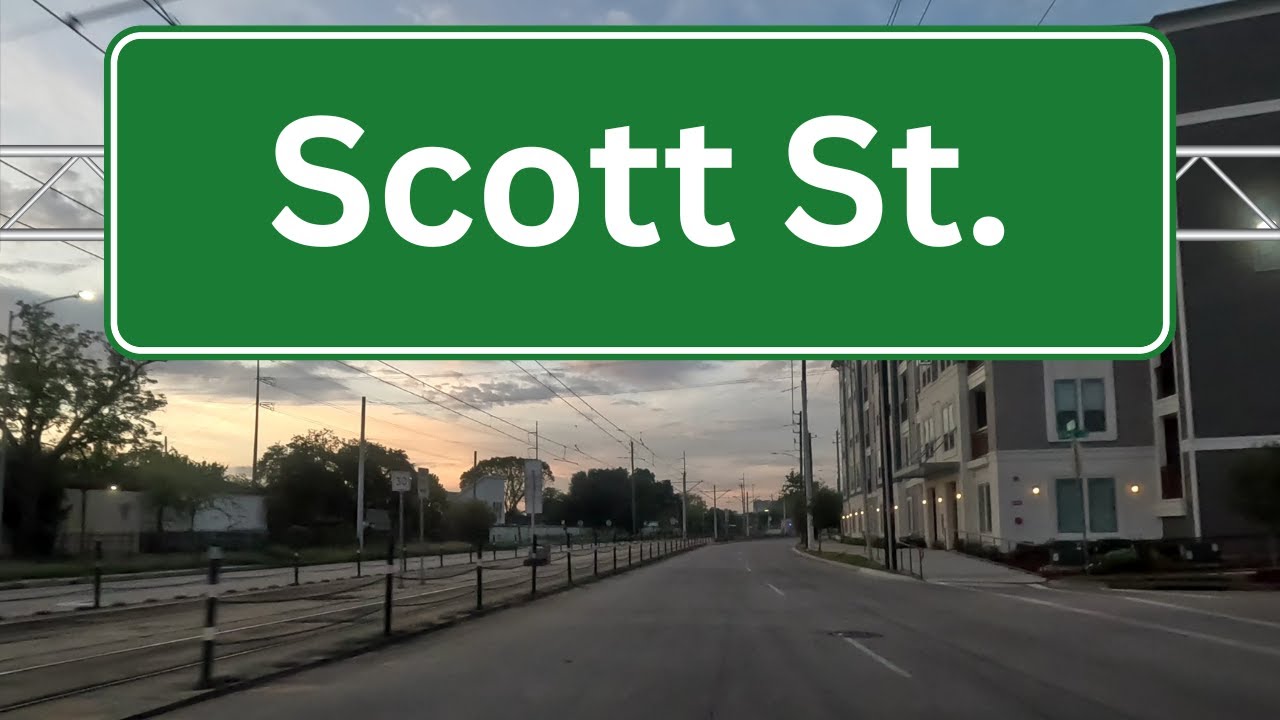 Scott St. | Houston, Texas | Road Assessment | Entire Length - YouTube