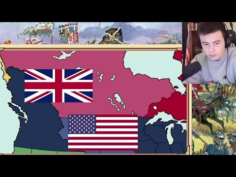 American Reacts What If Britain Kept The Oregon Territory? | Alternate ...