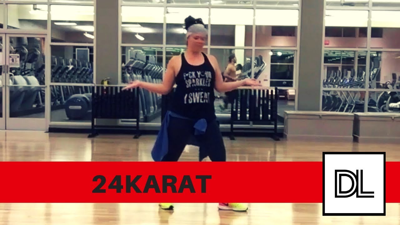 24K Magic - Bruno Mars || Easy, original dance fitness routine || Pop ...