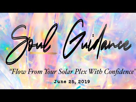 Flow From Your Solar Plex With Confidence 🌙.” Soul Guidance - YouTube
