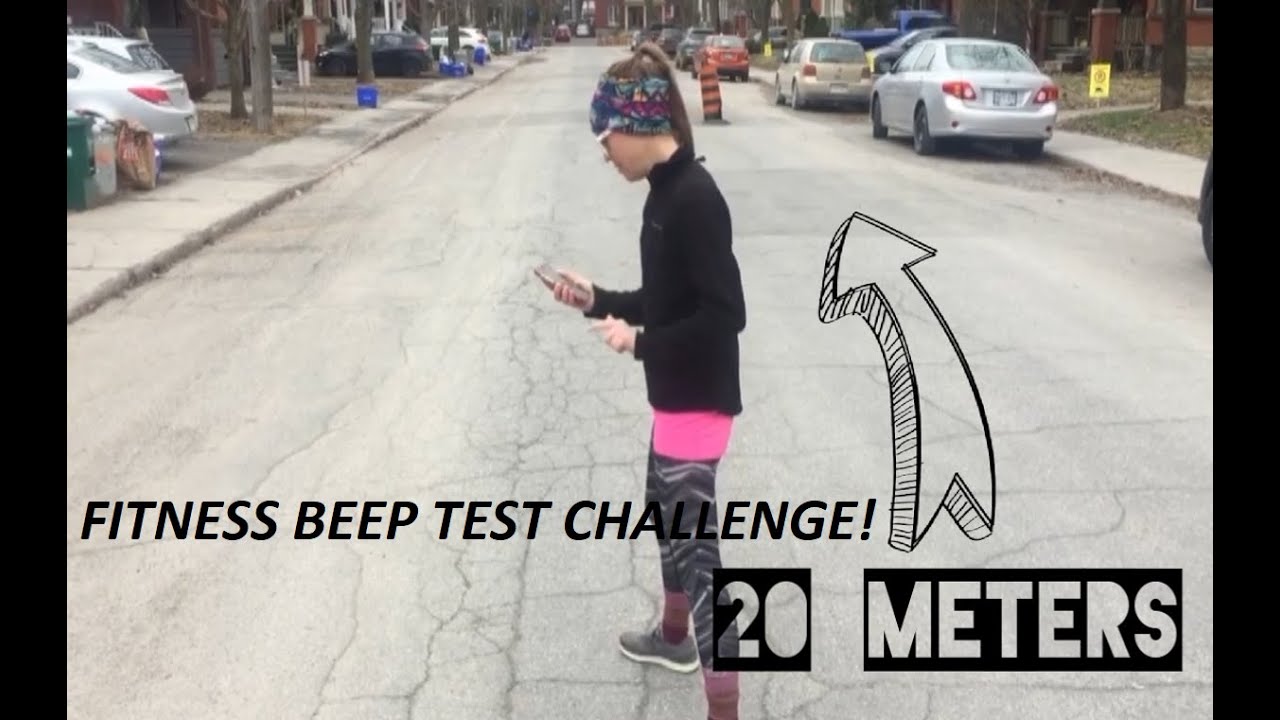 Beep Test Challenge with Ms. Kemp - YouTube