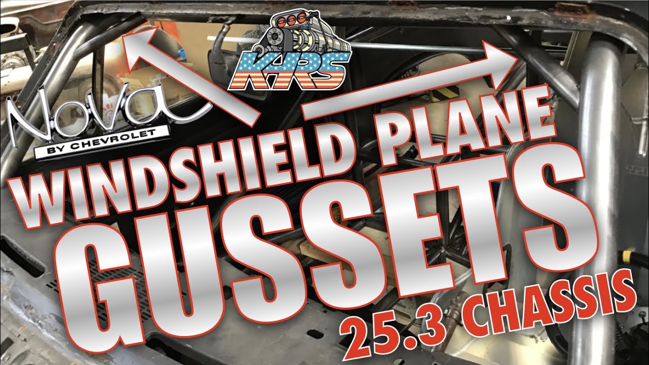 25.3 Chassis Windshield Plane Roof Gussets. 4130 Chromoly Fabricate ...