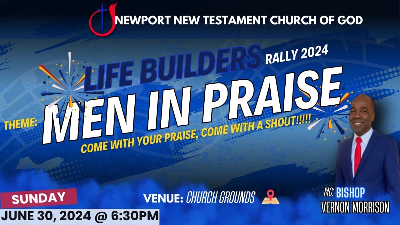 Newport New Testament Church of God Life Builders rally-6/30/24 - YouTube