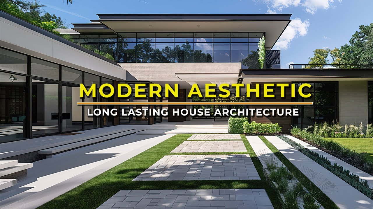 Long Lasting House Architecture Design Trend Inspired by Modern ...
