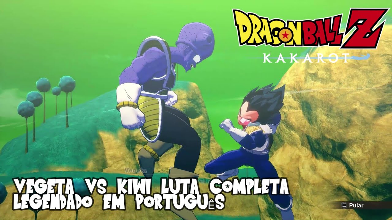 Dragon Ball Z: Kakarot - Vegeta VS Kiwi Luta Completa Legendado em ...