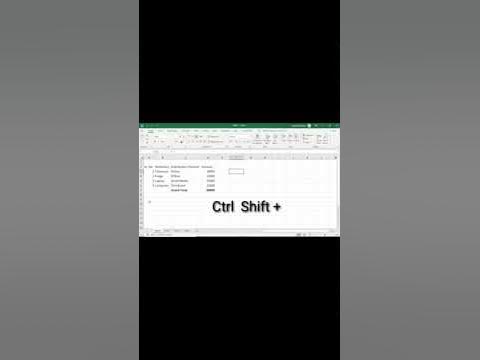 Shortcut Key To Display Insert Dialog Box In Excel - Youtube