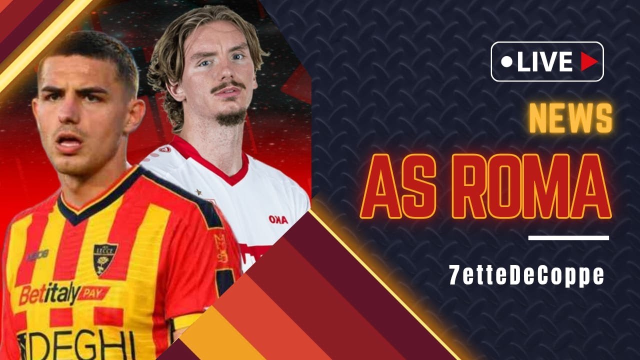 🔴LIVE: MERCATO AS ROMA | TUTTI I NOMI| ESTERNI E ATTACCO PER IL GASP ...