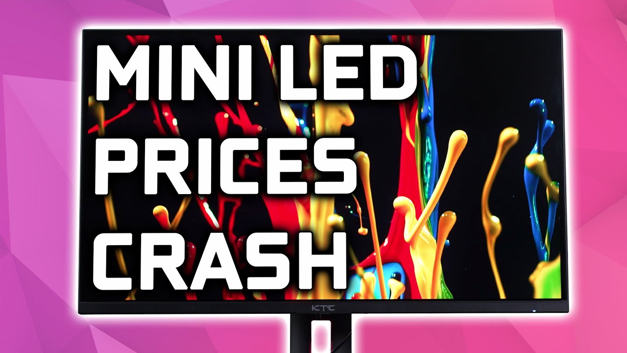 The Great Mini LED Price Crash - Best HDR Monitors - YouTube